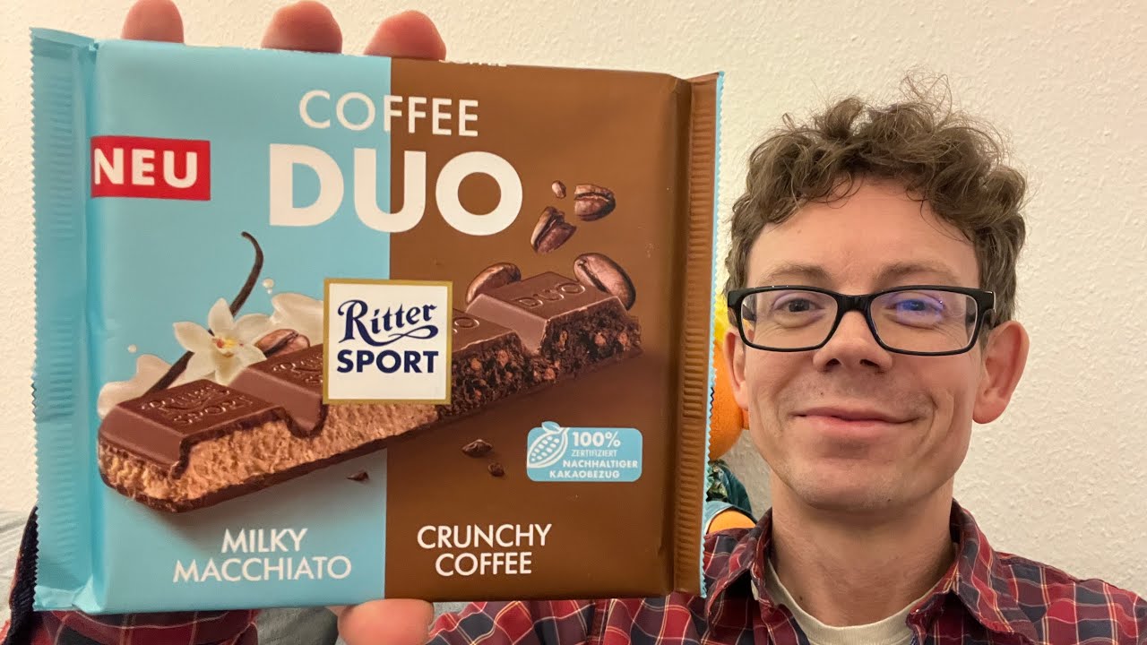 Ritter Sport Coffee Duo Milky Macchiato Crunchy Coffee im Test - die ...