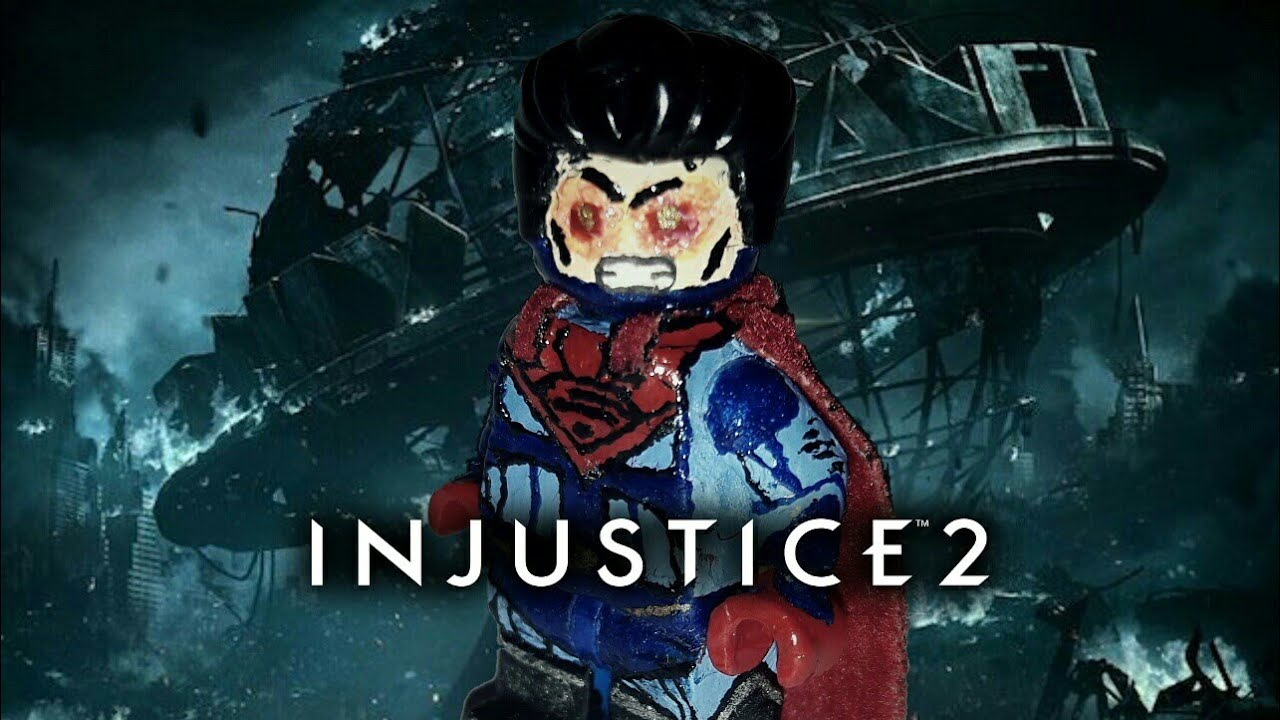 Lego custom Superman from INJUSTICE 2 - YouTube