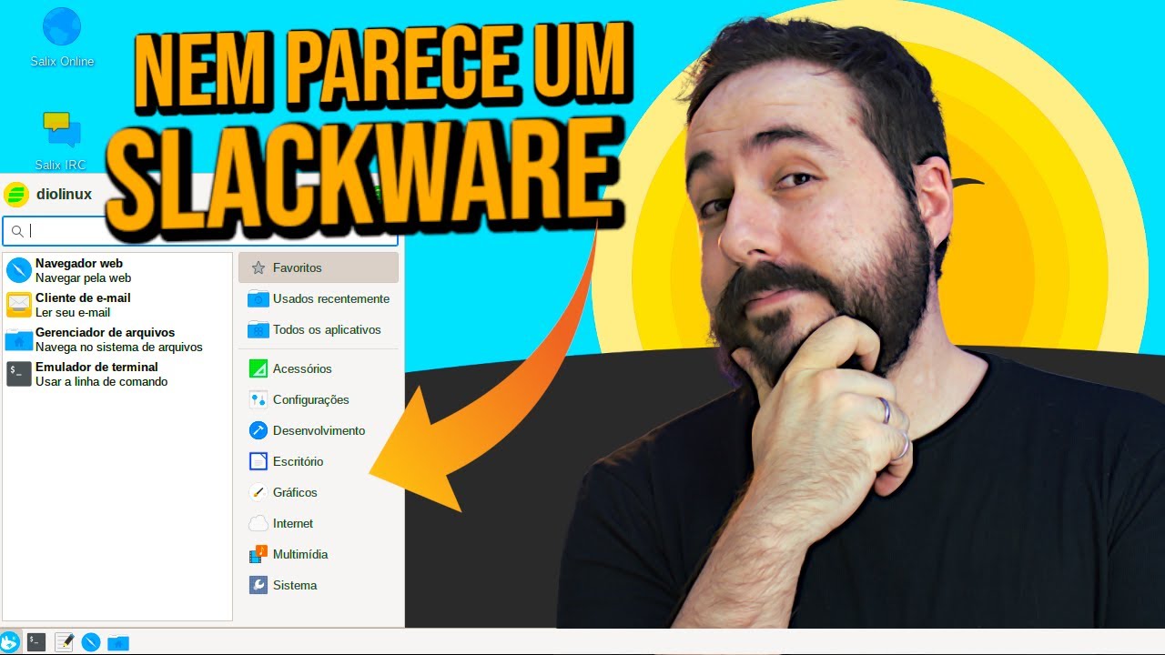 Se o objetivo era fazer um Linux fácil e bonito, eles conseguiram - YouTube