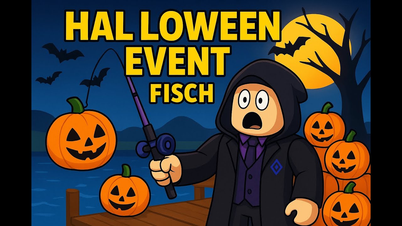 Fish filled Halloween event In Fisch | Roblox! - YouTube