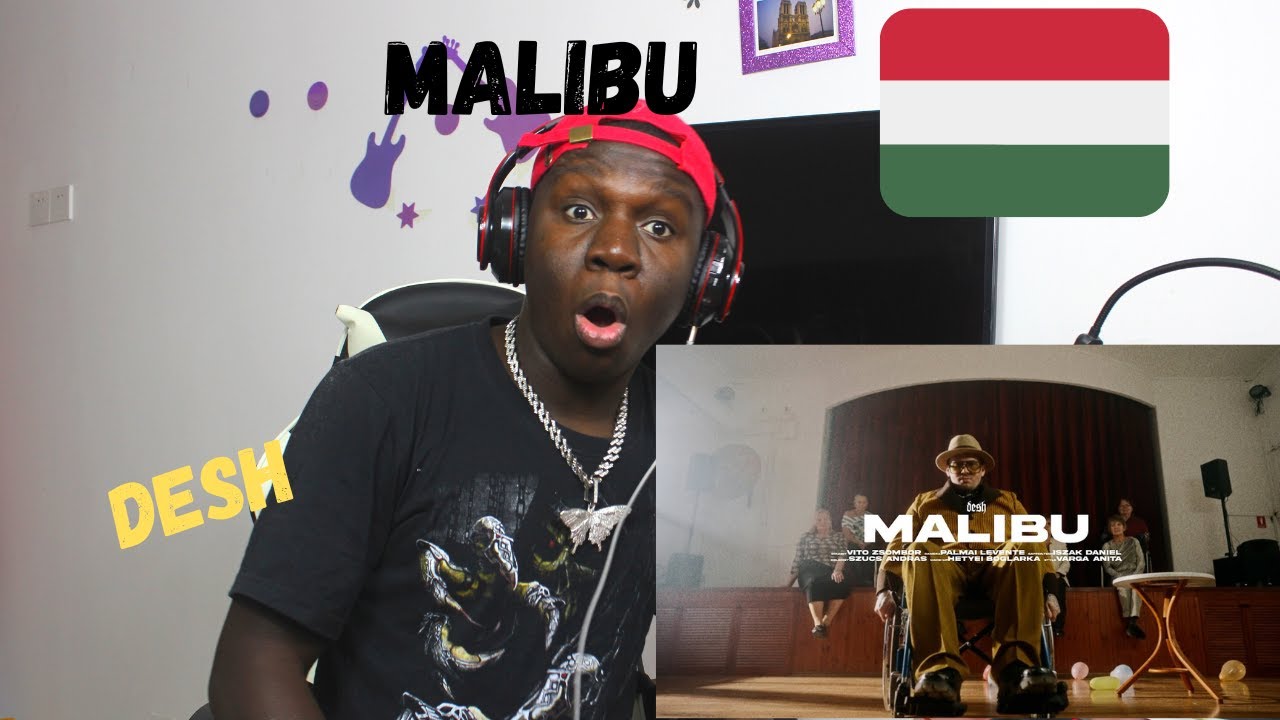 DESH - MALIBU Official Video Reaction! - YouTube
