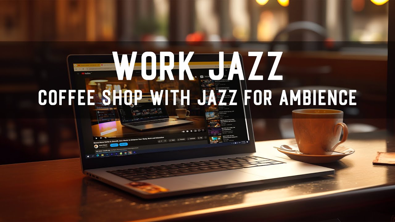 Work Jazz Music ☕Cozy Coffee Shop Ambience & Soft Jazz Music to Study ...