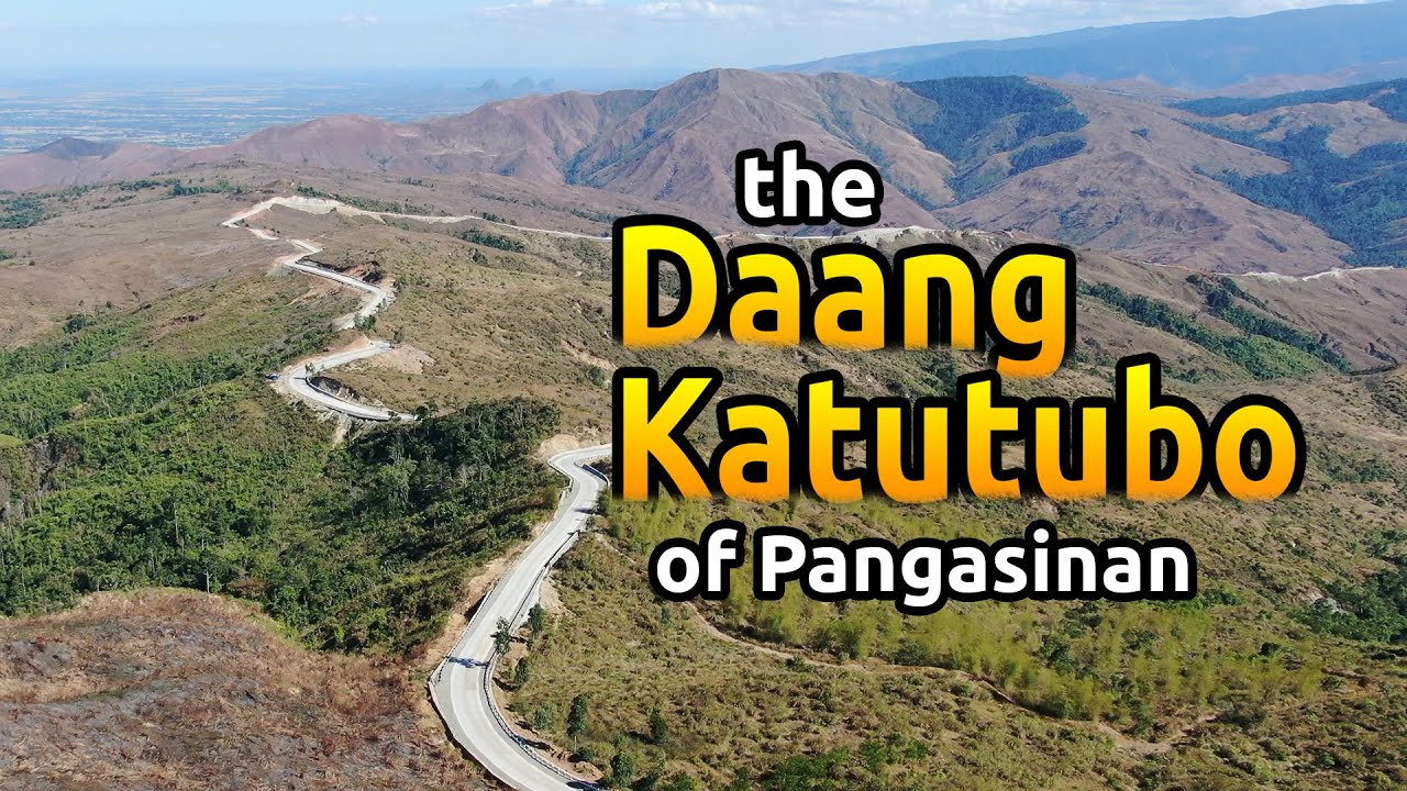 The Daang Katutubo in Pangasinan // One of the most scenic road in the ...