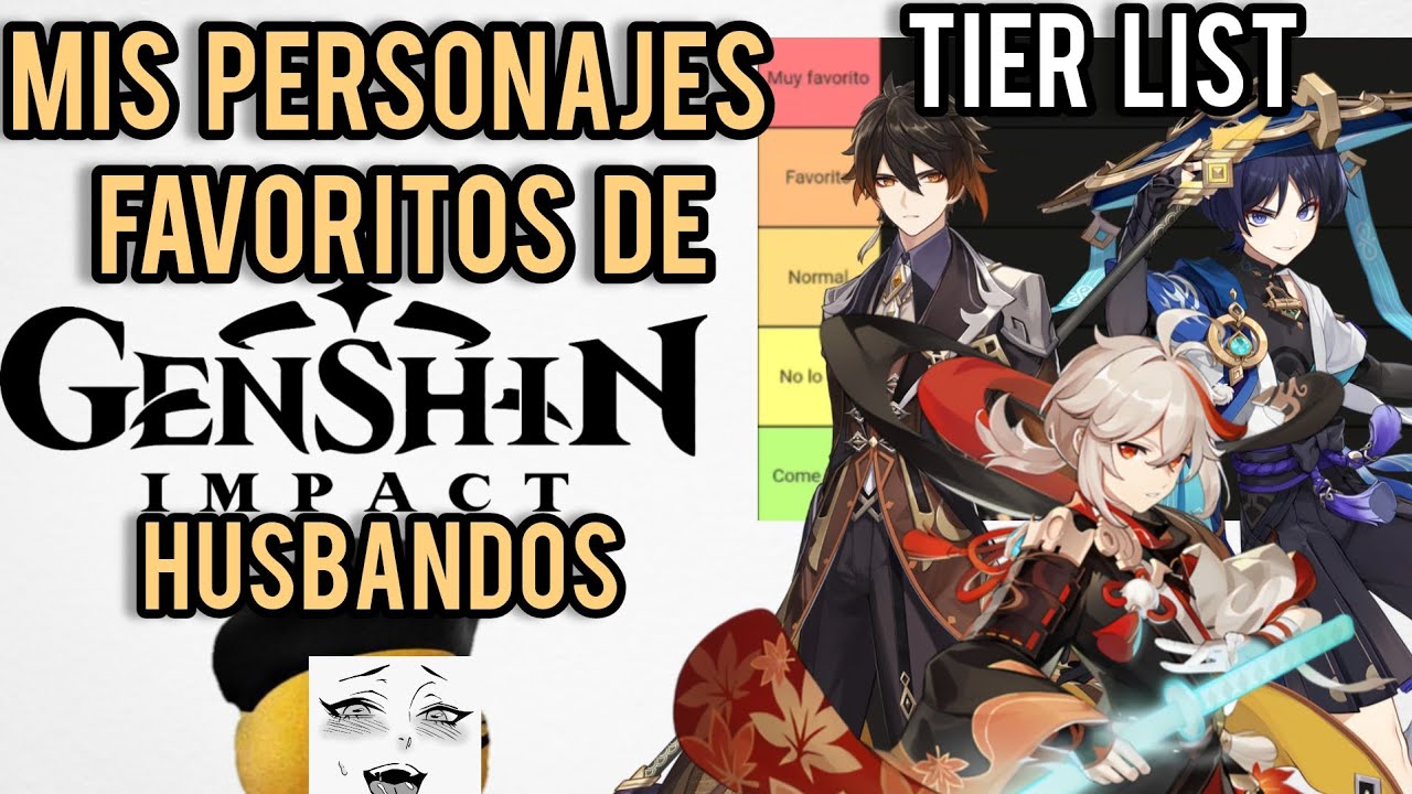 ¿cual de ellos me gusta? tier list - YouTube