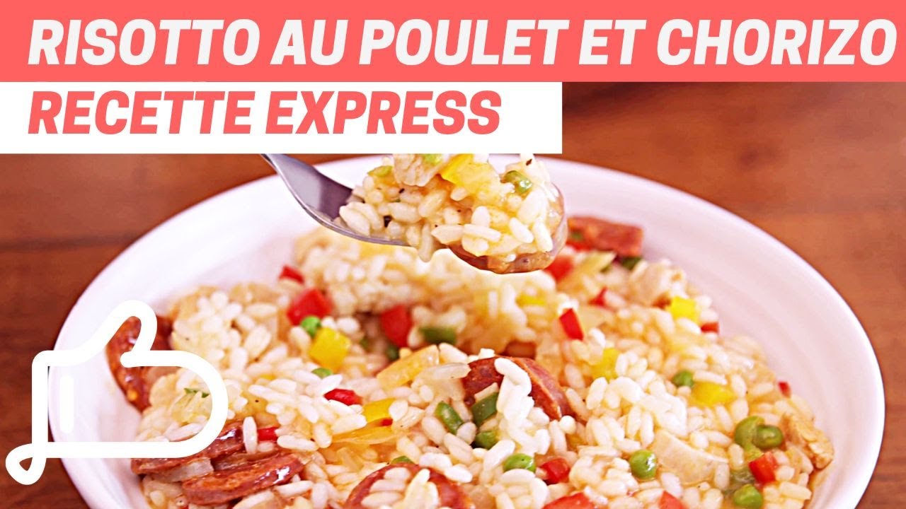 Risotto au Poulet et Chorizo : Recette Savoureuse | Cuisine Gourmande ...