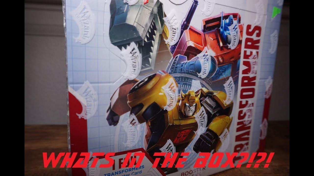 Transformer TCG: Box opening! - YouTube