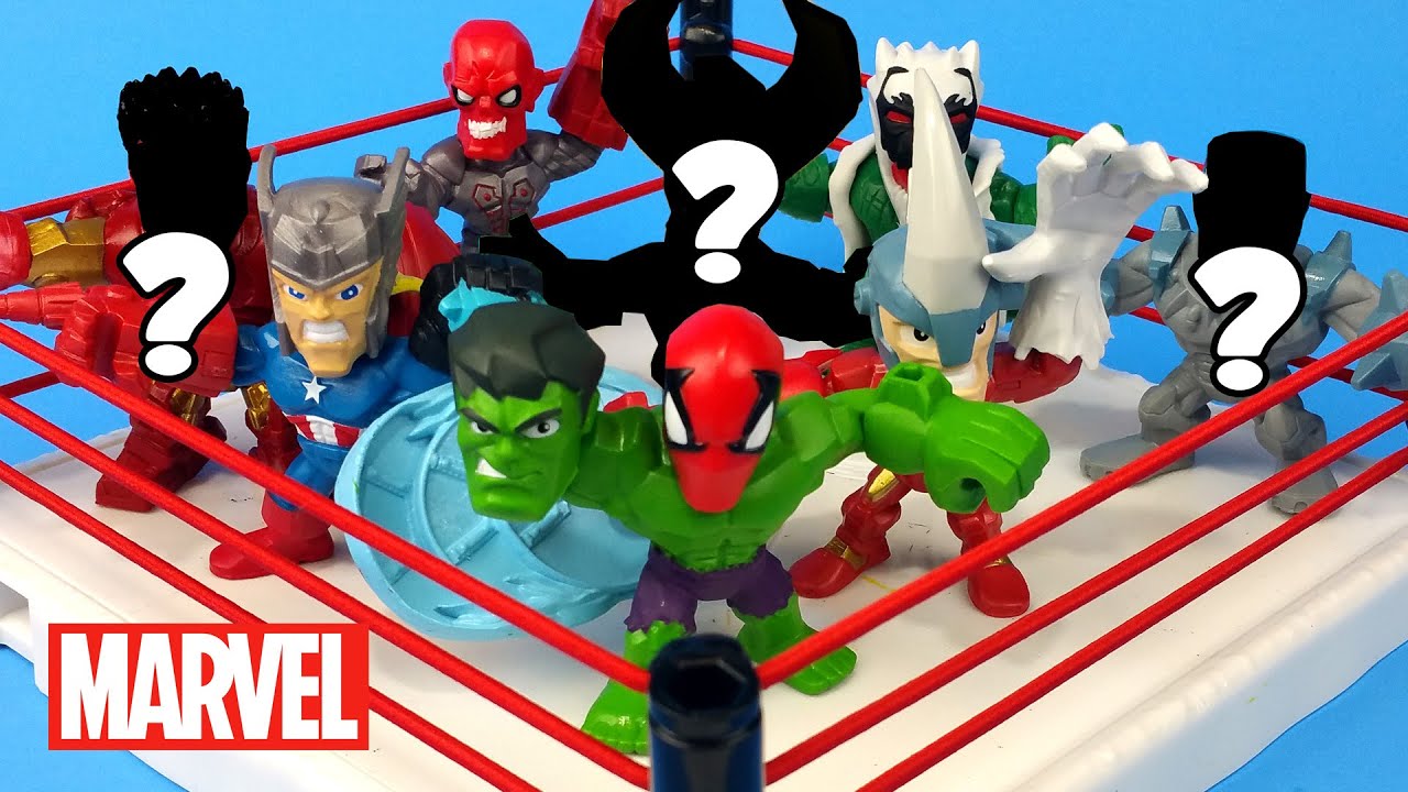 Marvel Toys Shake Rumble with Spiderman, HULK & Avengers // RUMBLE ...