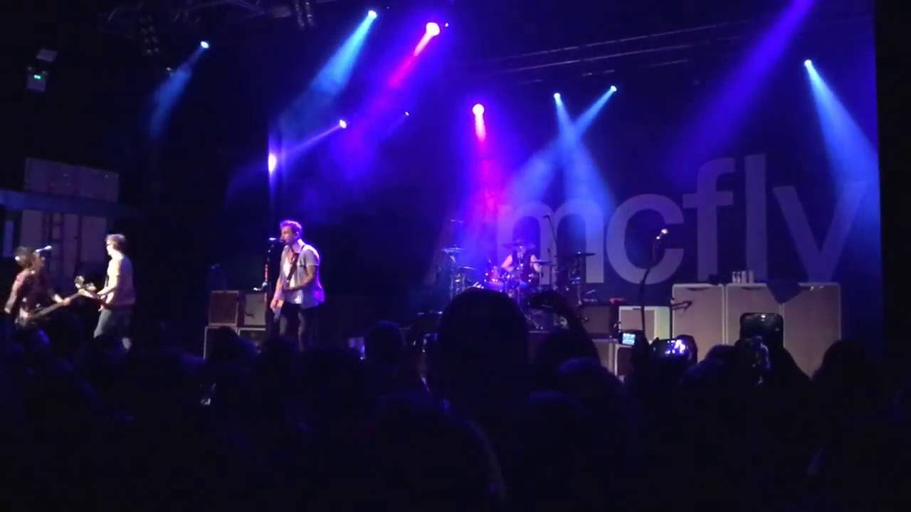 McFly party girl 23rd September 2016 anthology tour o2 academy ...