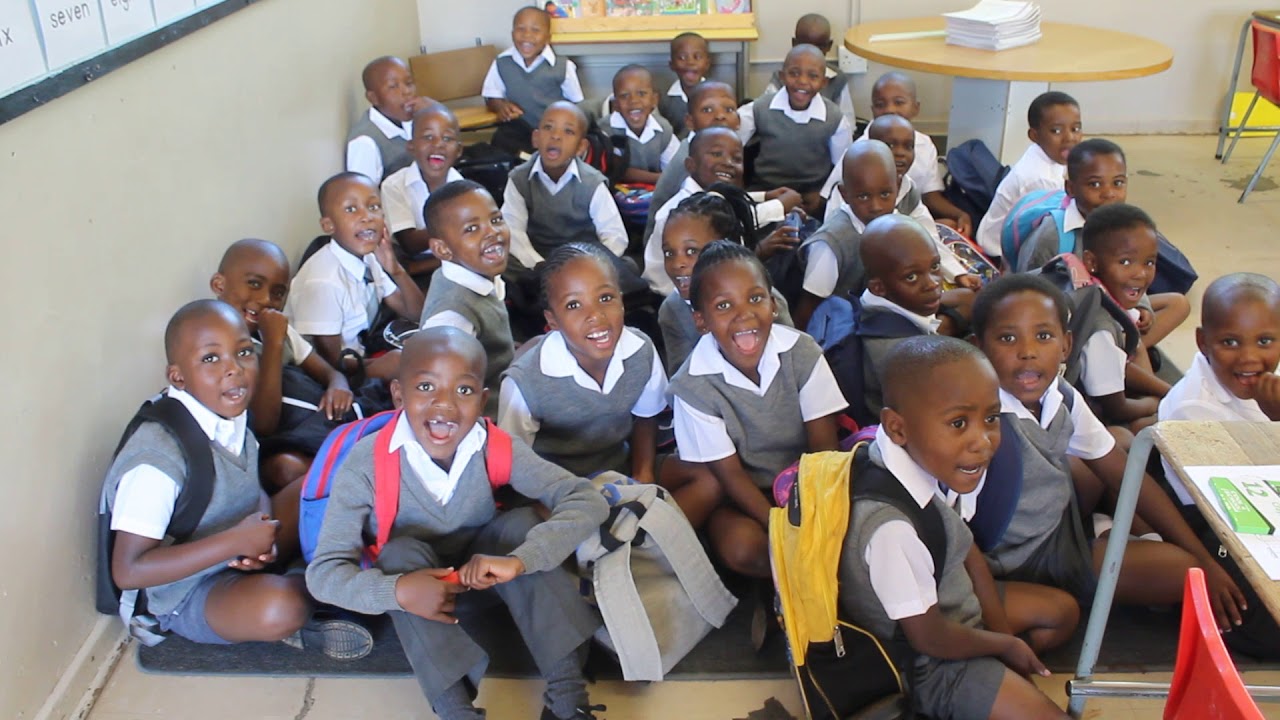 Makhathini Primary's Grade One class of 2019 - YouTube