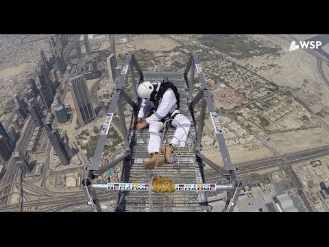 The Engineers Behind the Burj Khalifa BASE Jump - YouTube