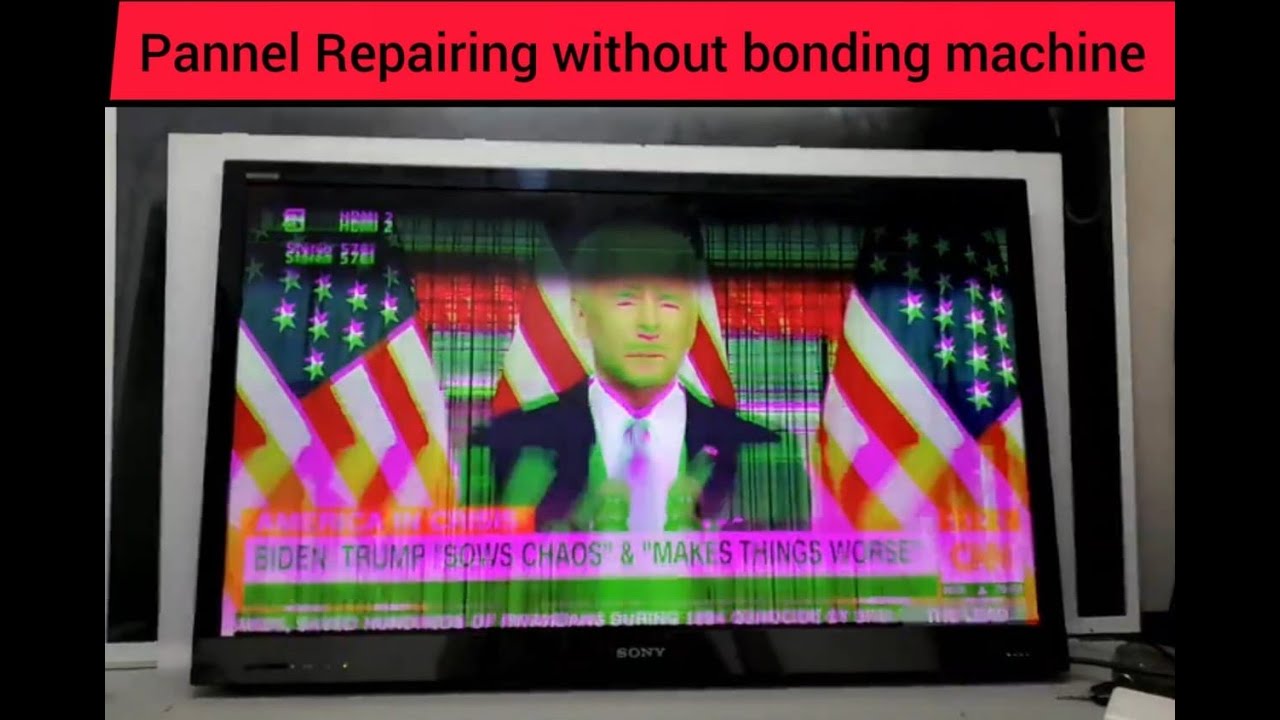 Lcd Pannel Double image/ Line Fault [ Sony bravia lcd 40EX520 pannel ...