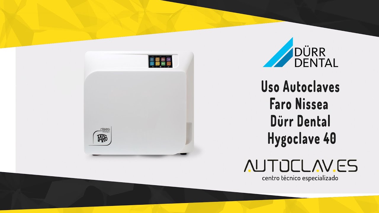 Autoclave Faro Nissea Dürr Dental Hygoclave 40 - Manual de uso # ...