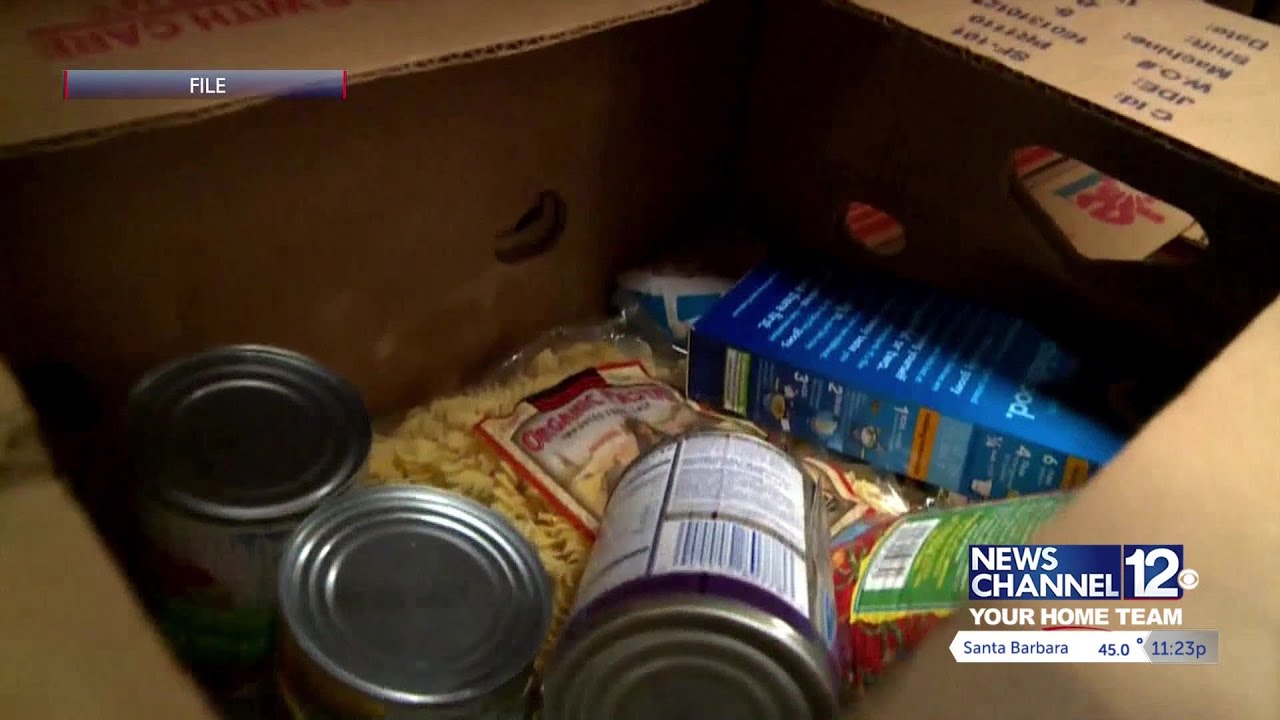 Foodbank rolls back hours for the week - YouTube