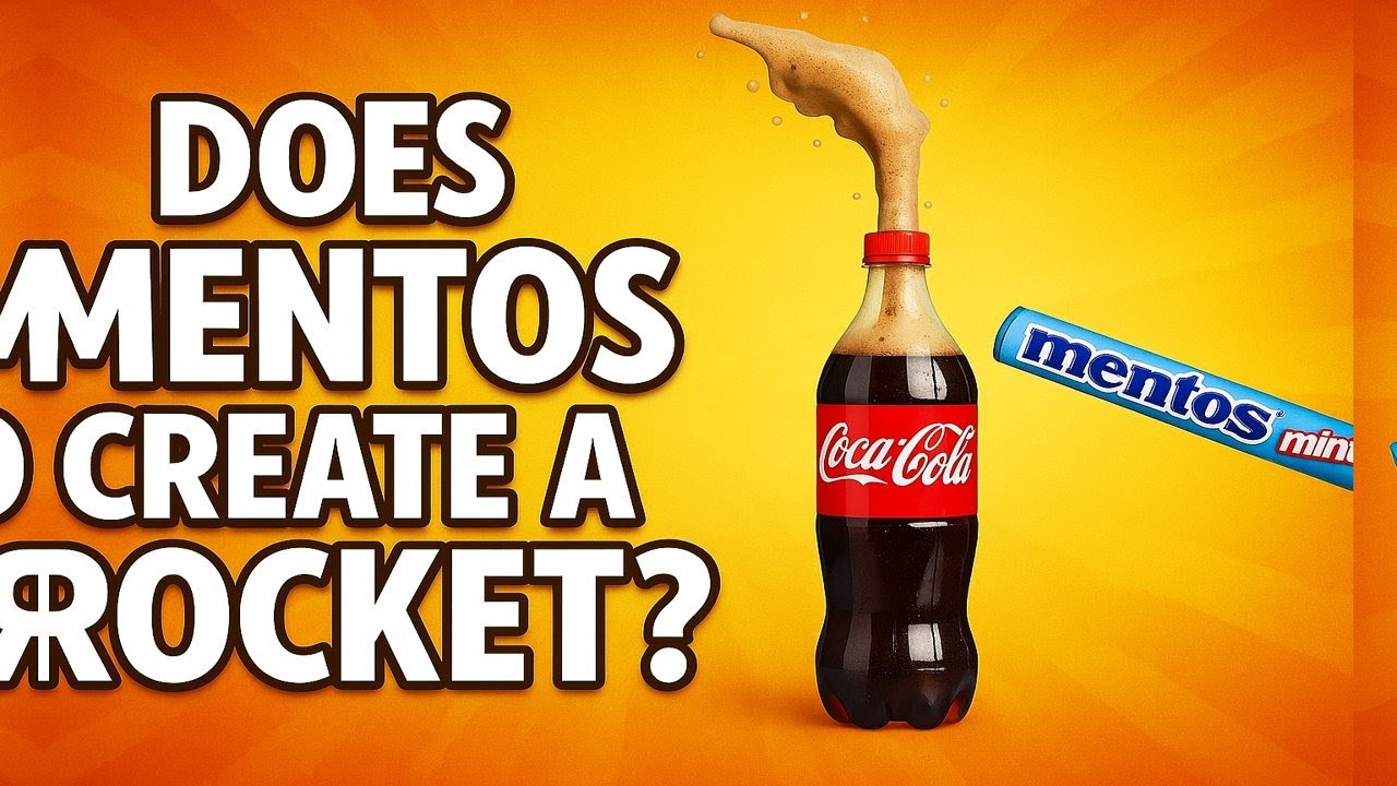 Can Mentos and Coke Really Launch Like a Rocket? - YouTube