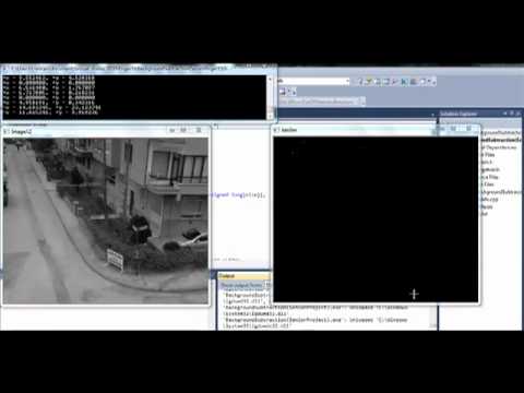 Background Subtraction with Camera Motion - OpenCV - YouTube