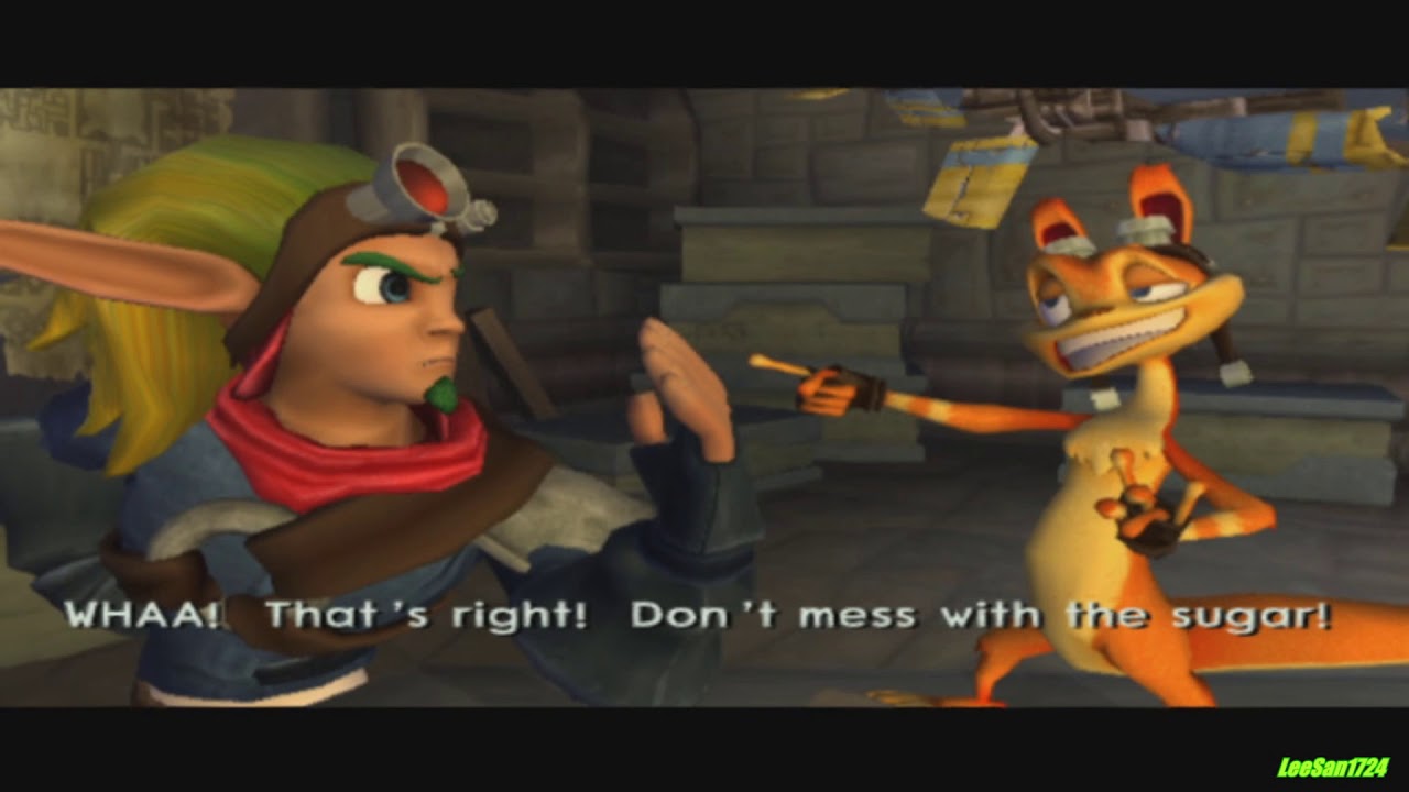 Jak II Walkthrough Part 8-Collecting bags and Protecting Ashelin - YouTube