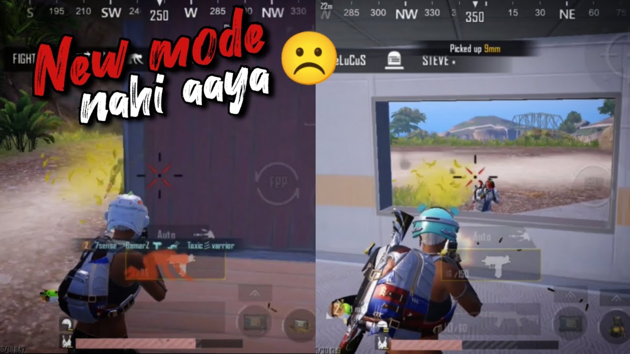 BGMI me new mode nahi aaya ☹️ - YouTube