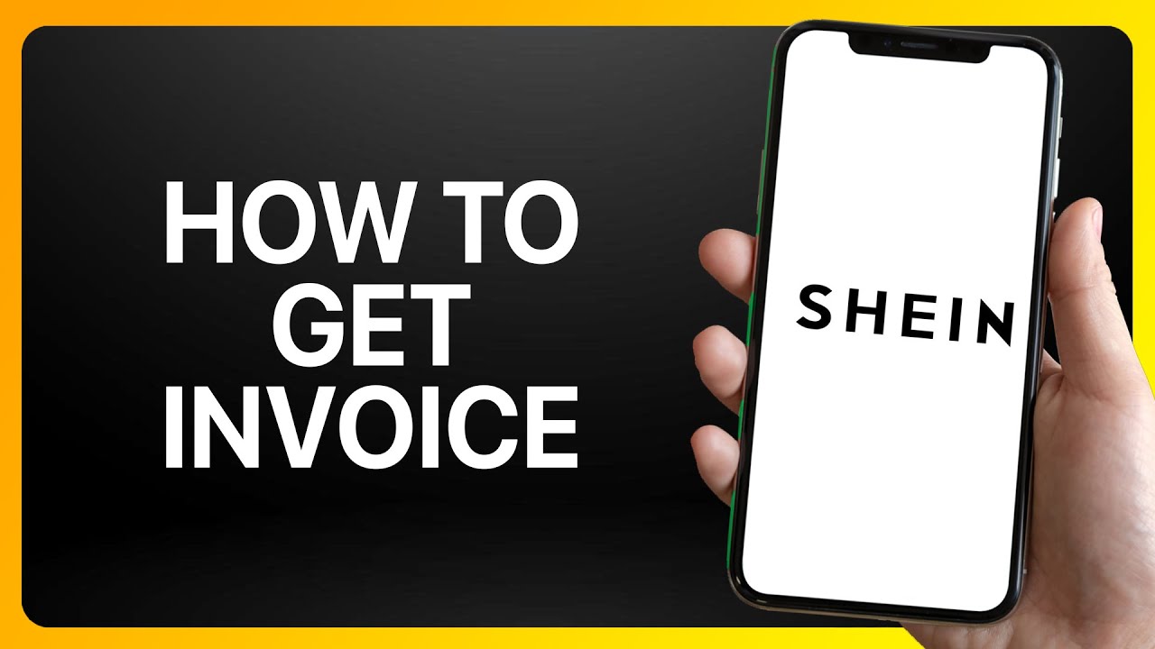 How To Get Invoice From Shein Tutorial - YouTube
