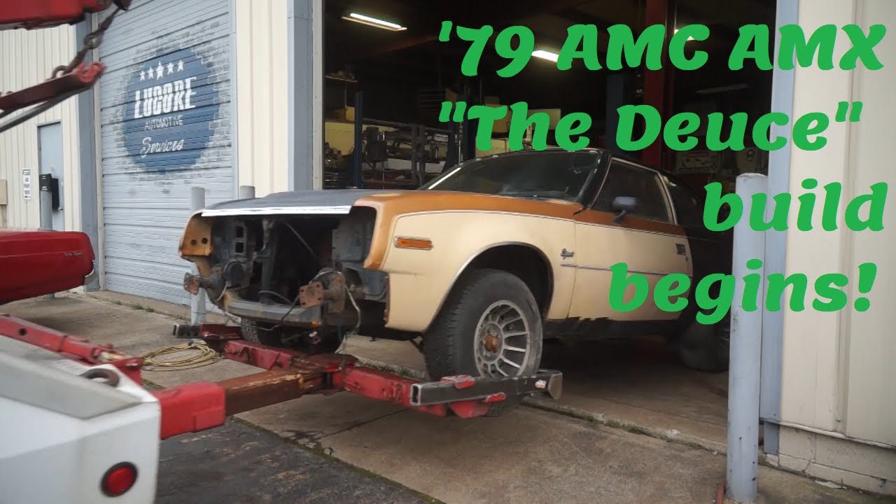 AMC AMX "The Deuce" we begin ANOTHER AMC Spirit AMX build! Step 1 ...