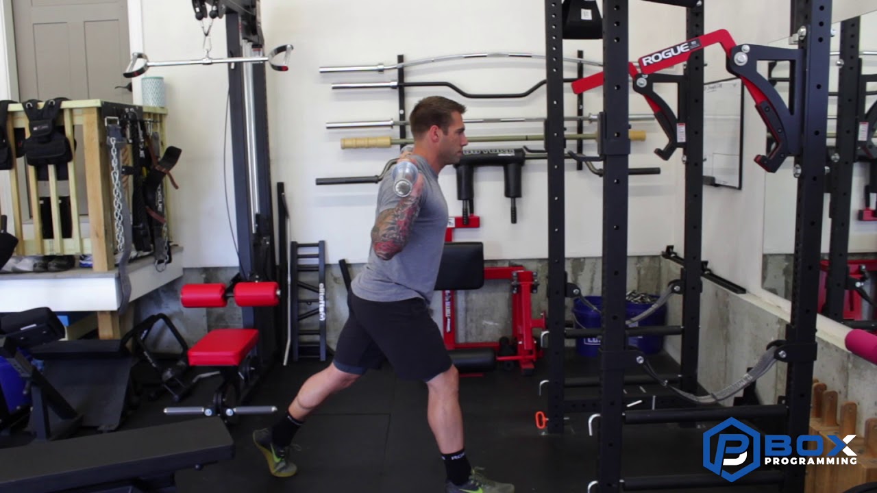 Barbell Split Squat - YouTube