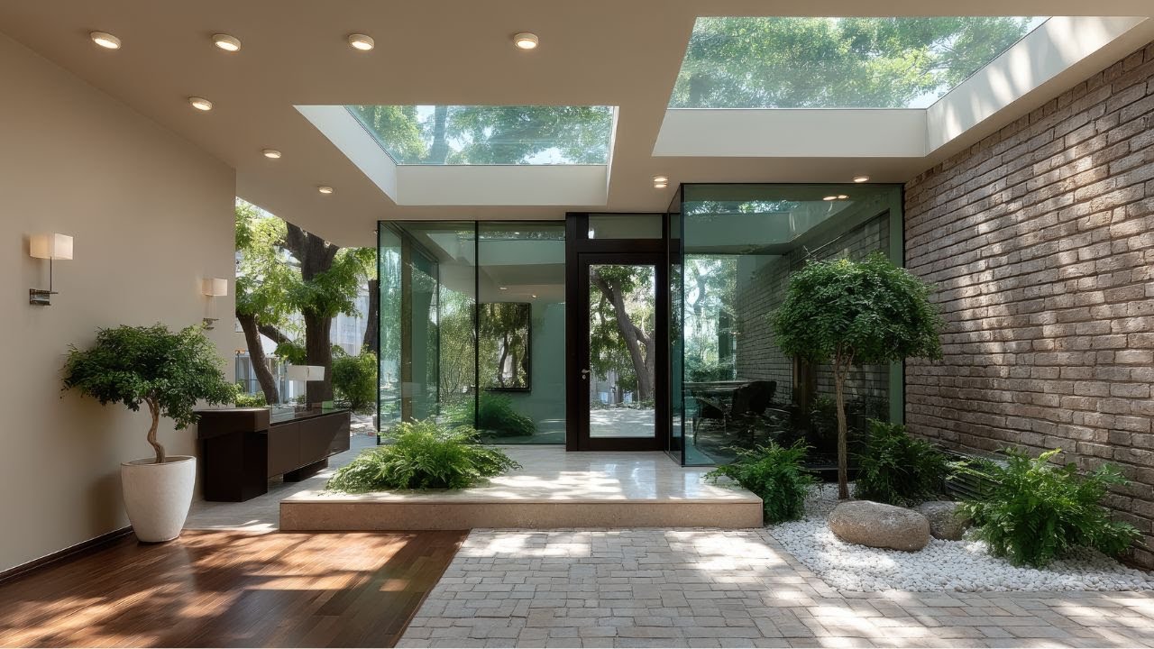 A Calm Modern Minimalist Home | Designed for Natural Light - YouTube