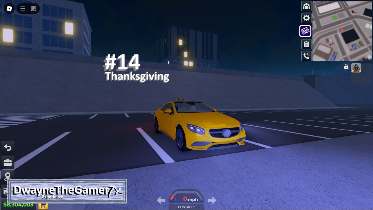 Gameplay #14: Thanksgiving | Roblox Taxi boss - YouTube