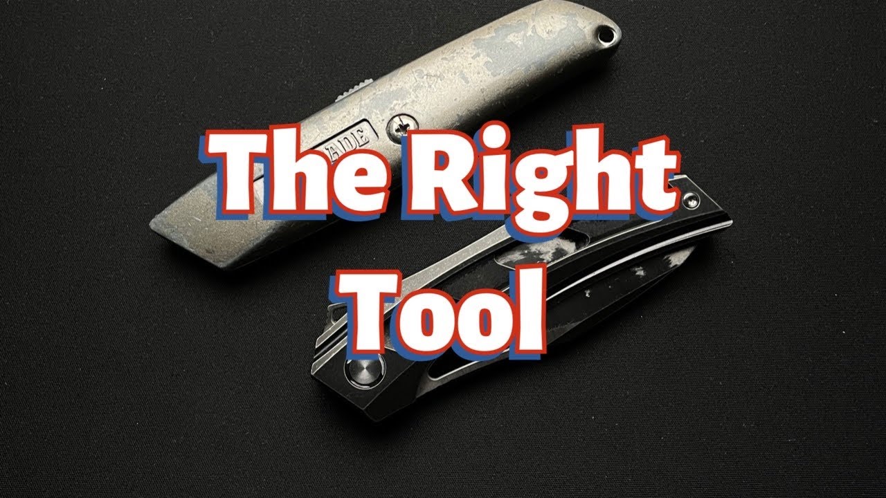 Using The Right Tool For The Right Job - YouTube