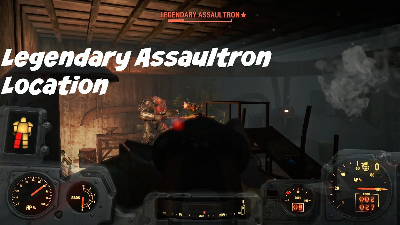 Fallout 4 :Legendary Assaultron Location - YouTube