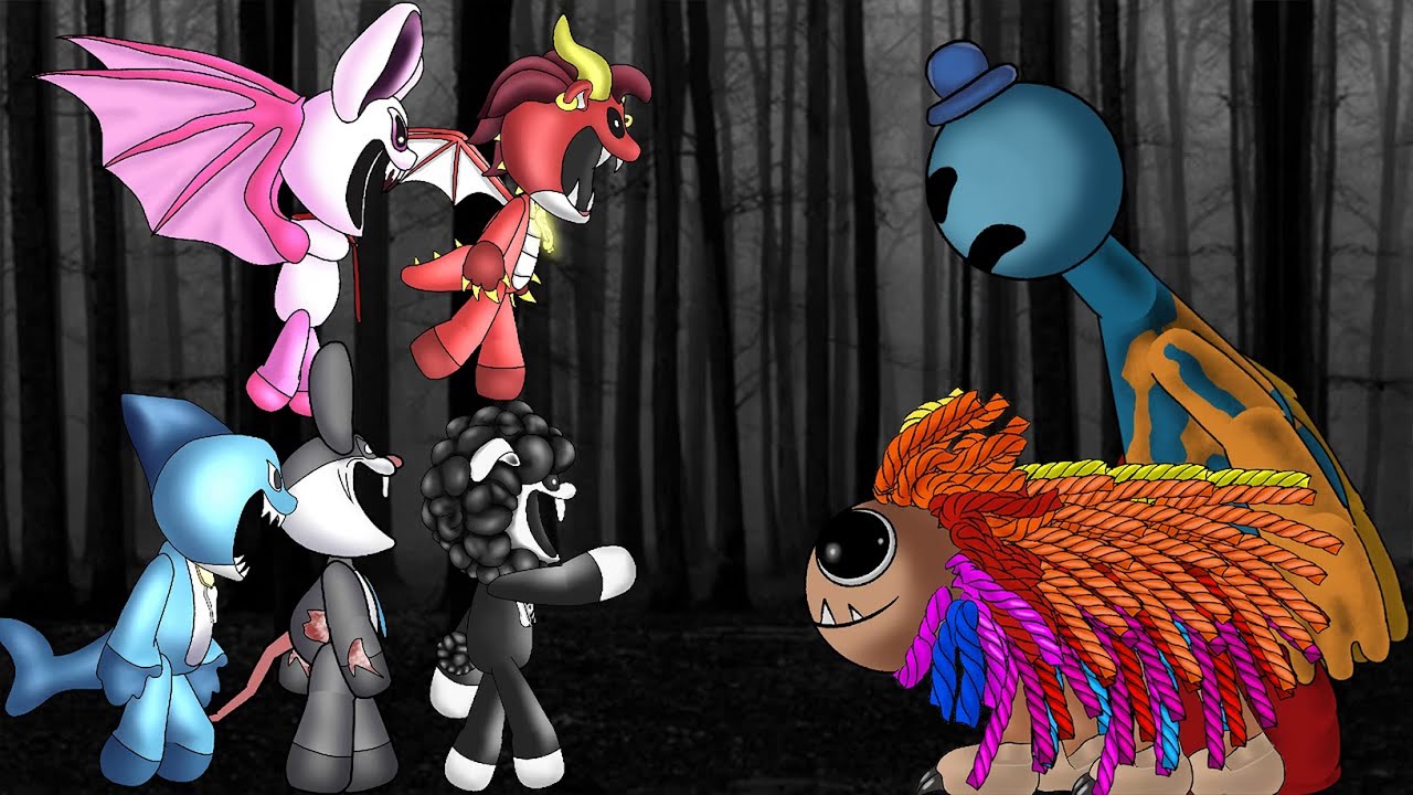 Doey The Doughman, Yarnaby vs Nightmare Critters Part 1. Poppy Playtime ...