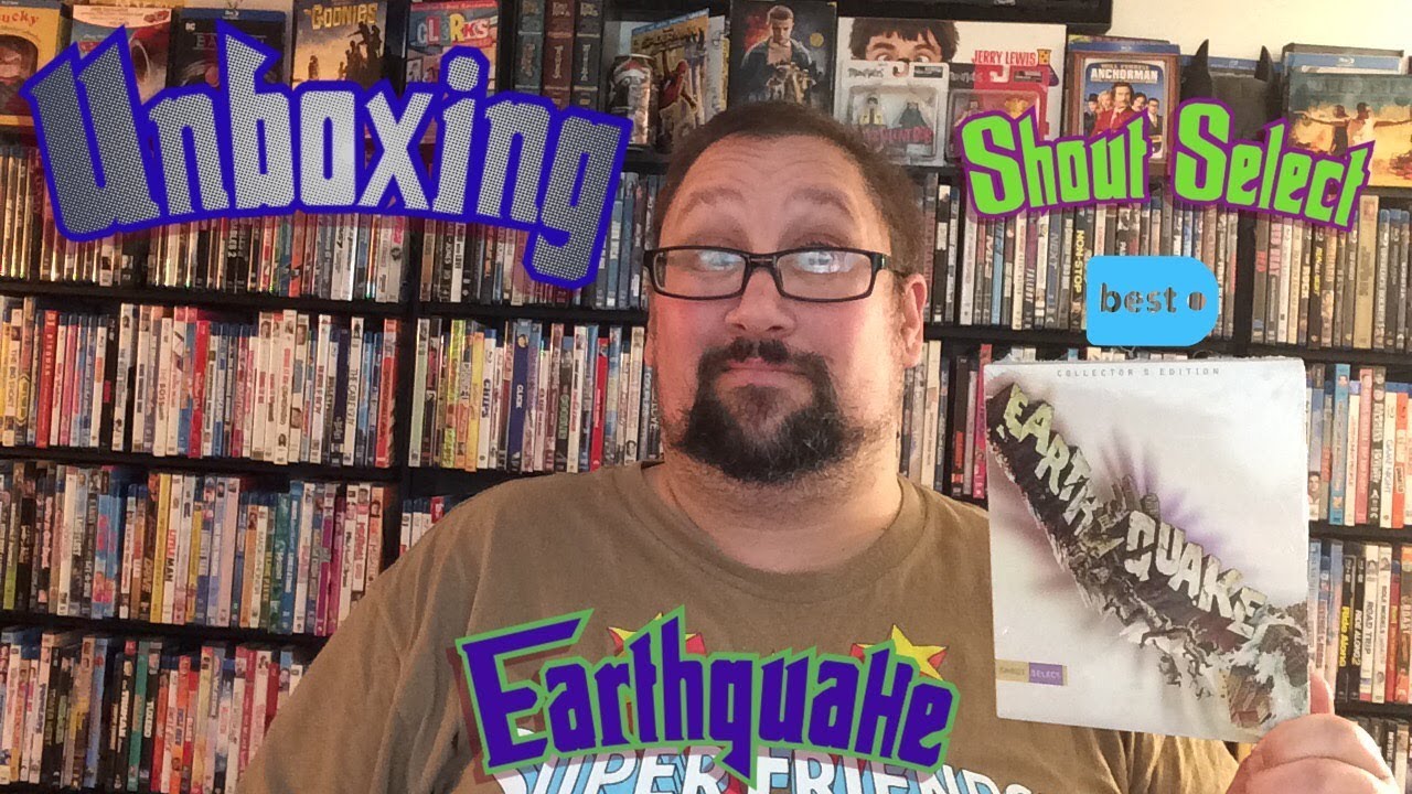 Unboxing: Shout Select Edition of Earthquake - YouTube