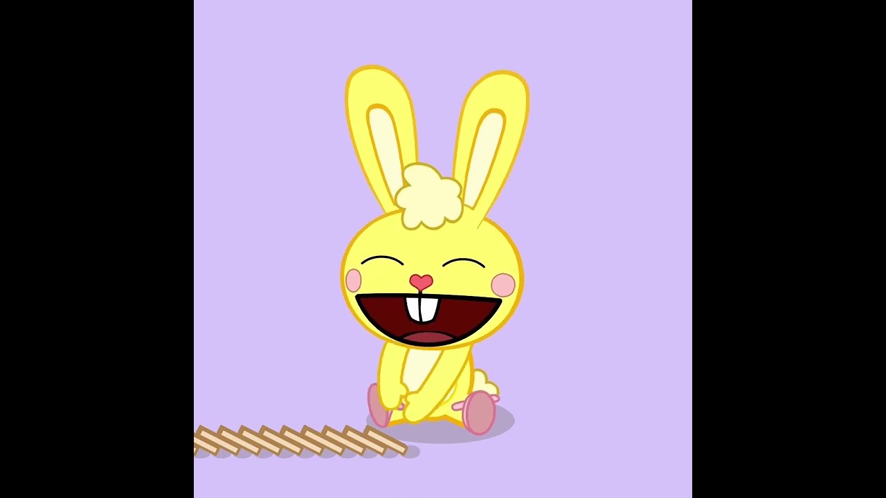 Cuddles plays Jenga #happytreefriends #shorts - YouTube