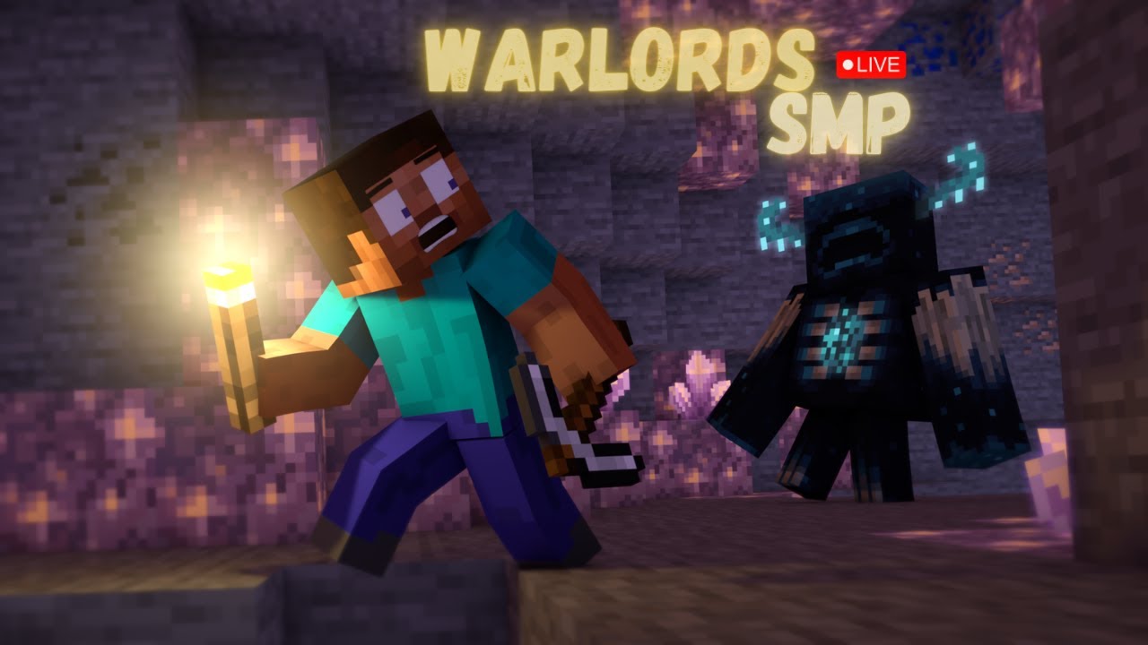 Minecraft Live DAY 1 | Warlords SMP - YouTube