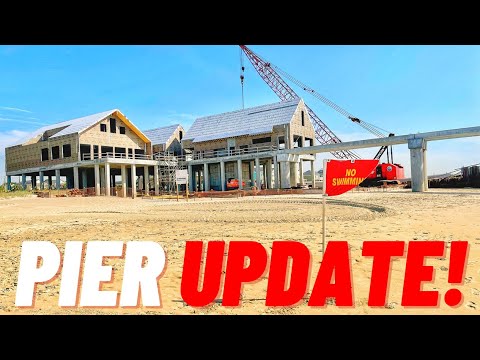 Surfside Pier Update - FIRE at Neal & Pam's - Surfside Beach, SC - YouTube