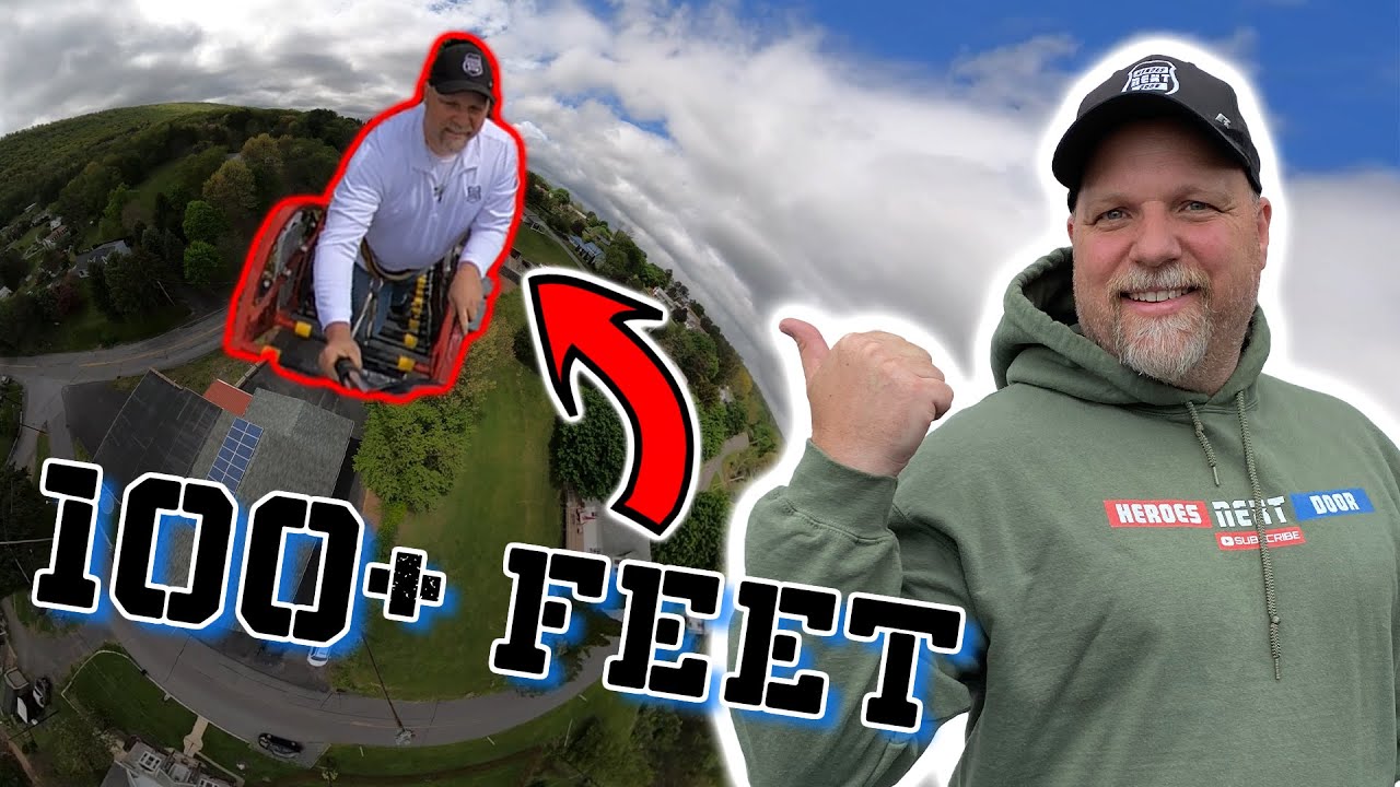 A VIEW from 100 feet UP - YouTube