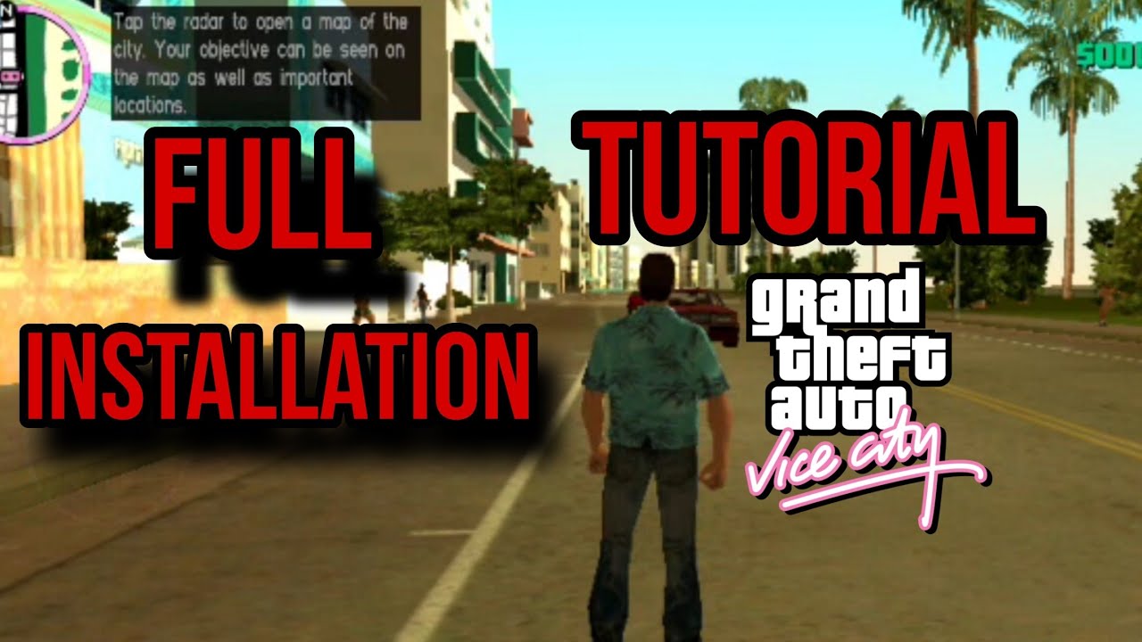 GTA Vice City Android - Installation Tutorial (How To Install GTA VC On ...