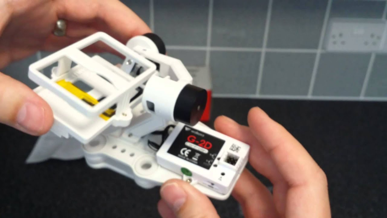 Walkera G-2D gimbal unboxing - YouTube