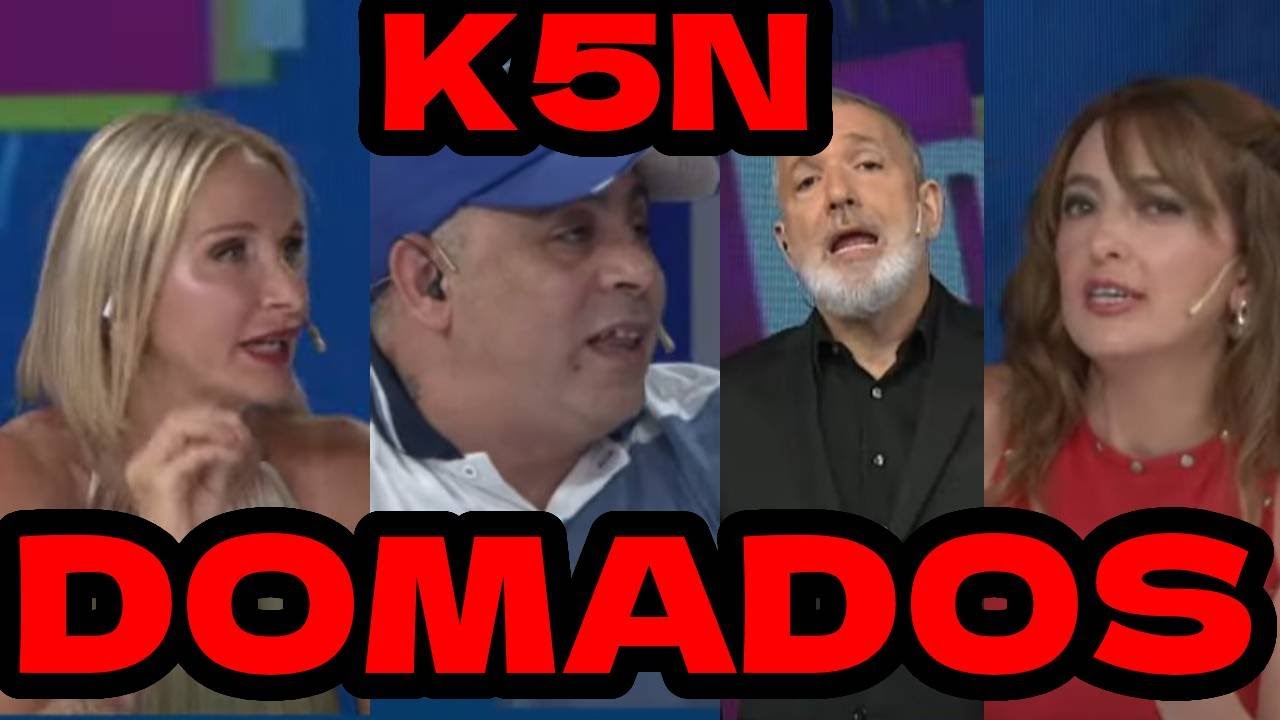 K5N SIENDO DOMADOS POR UN LIBERTARIO Y DECIDEN ECHARLO DEL PROGRAMA ...