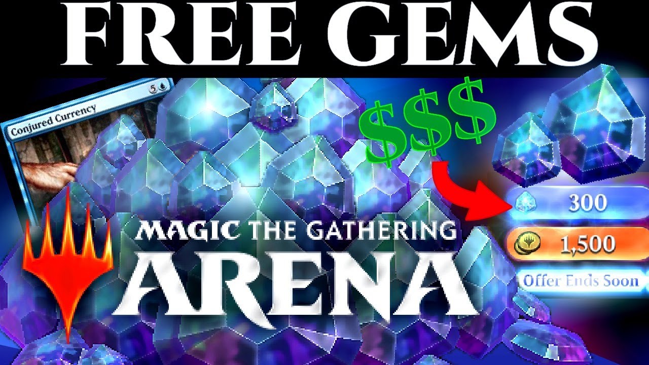 FREE GEMS ON MTG ARENA - YouTube