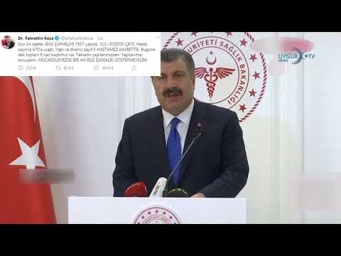 21 03 2020  Vaka sayısı 670’e, can kaybı 9’a yükseldi