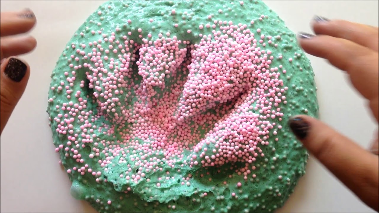 Crunchy Watermelon SCENTED Slime // SLIMECLOUDS - YouTube