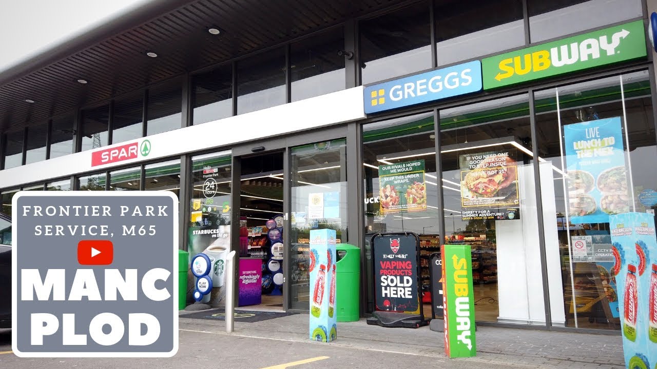 Frontier Park Services, J6 of the M65 Blackburn [4K60fps] - YouTube