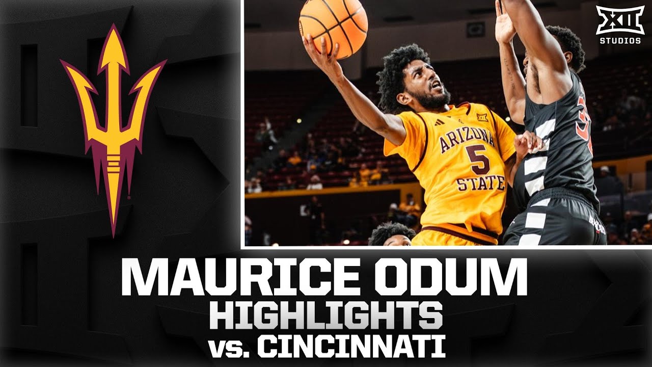 Moe Odum 33 Point Night vs. Cincinnati | 2025-26 Big 12 Men's ...