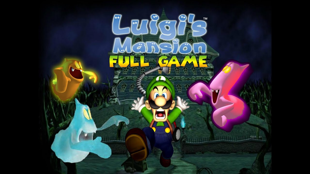 Luigi's Mansion Full Game Longplay (1080p) - YouTube