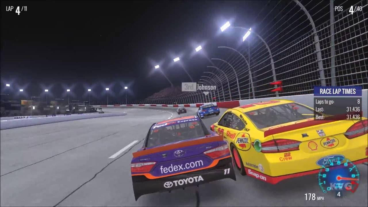 NASCAR Heat Evolution - Darlington Raceway Gameplay (PC HD) [1080p60FPS ...