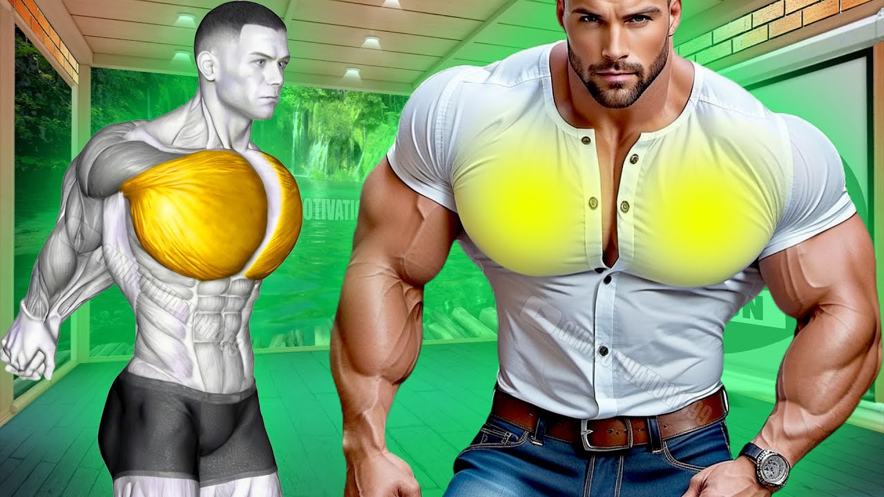 18 Easy Exercises to Get Powerful Chest - YouTube