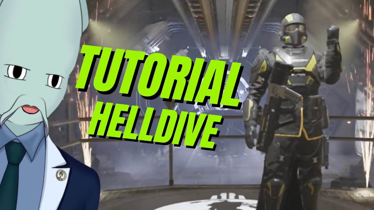 Into The Tutorial Helldive! Helldivers 2 Blind Playthrough Moments pt.1 - YouTube
