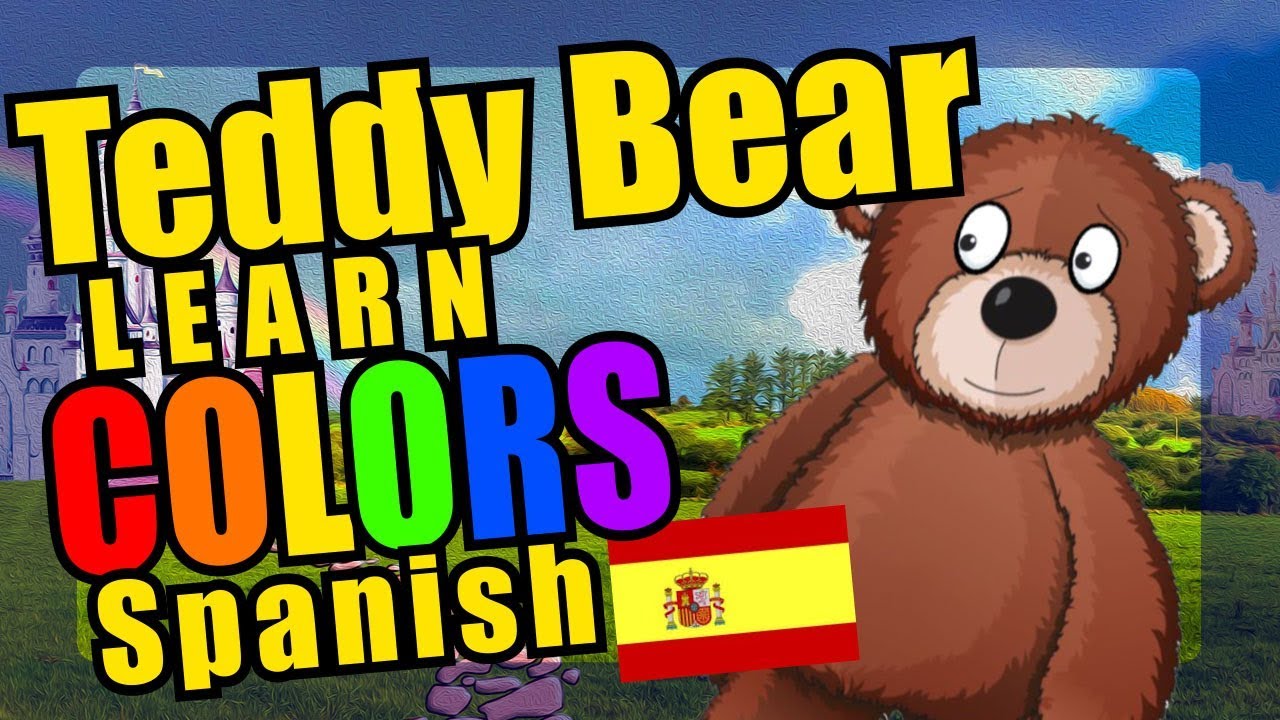 Spanish Colors Teddy Bear Parade - YouTube