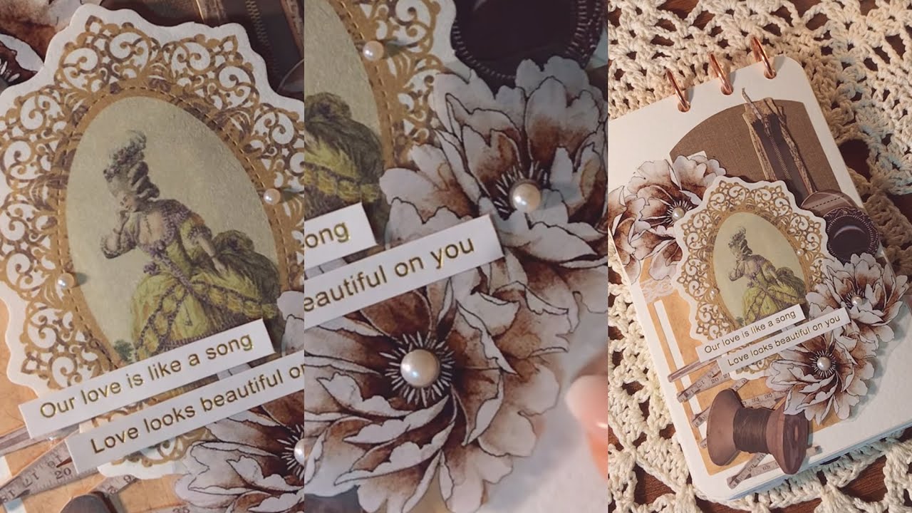 ASMR Creative Journal | Handicraft Workshop | LBLYXIR - YouTube