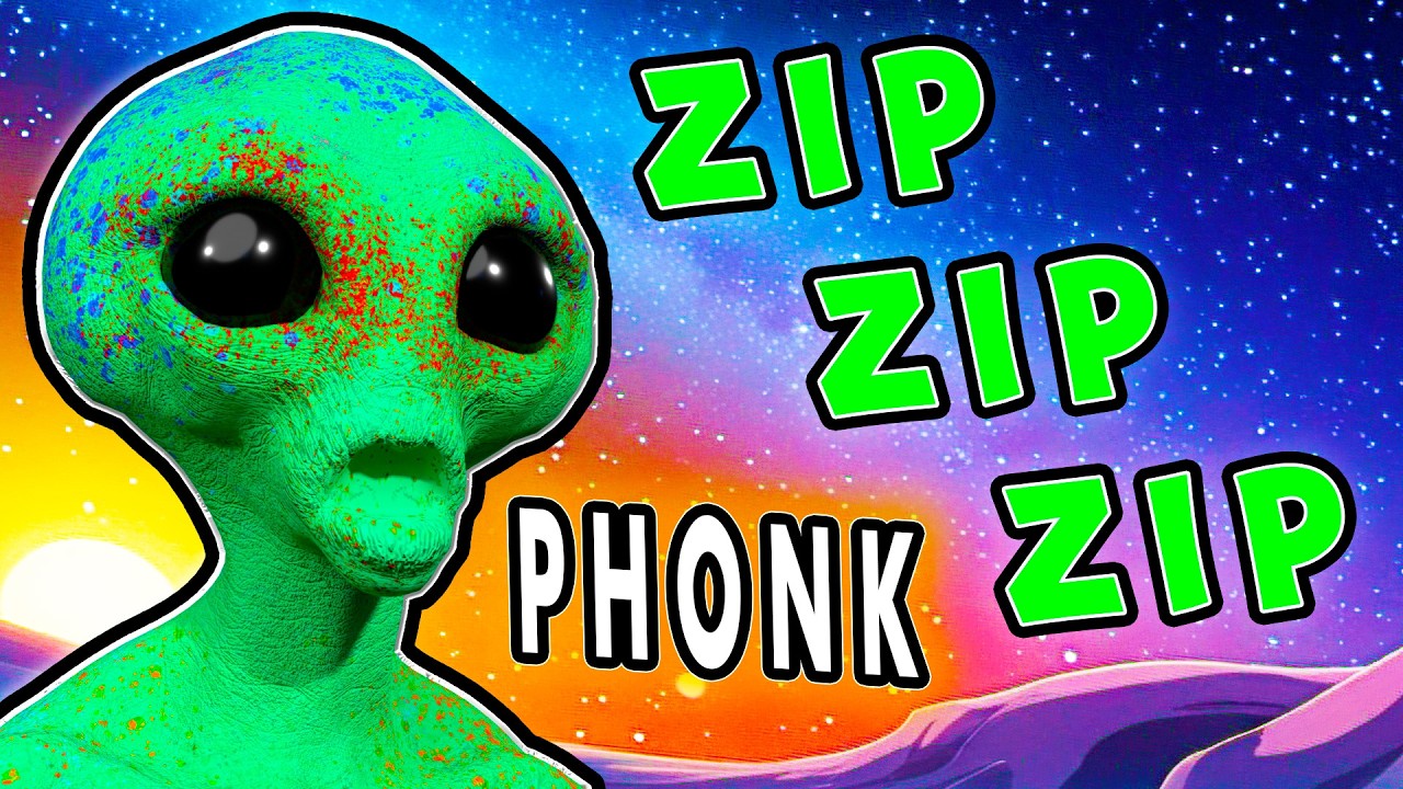ZIP ZIP ZIP 👽 ALIEN PHONK FUNK | ALIEN BAILANDO 2024 - YouTube