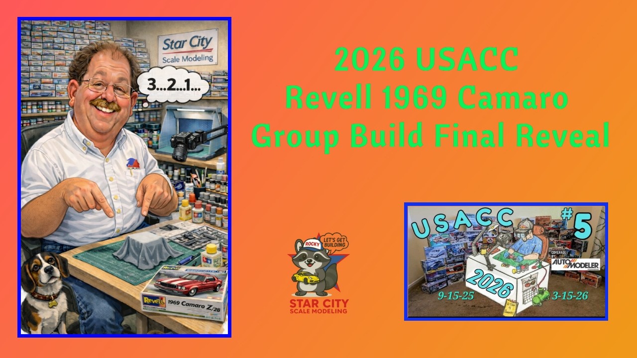 2026 USACC 1969 Revell Camaro Group Build Final Reveal - YouTube